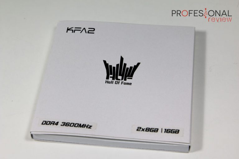KFA2 HOF DDR4 3600 MHz Review en Español (Análisis completo)