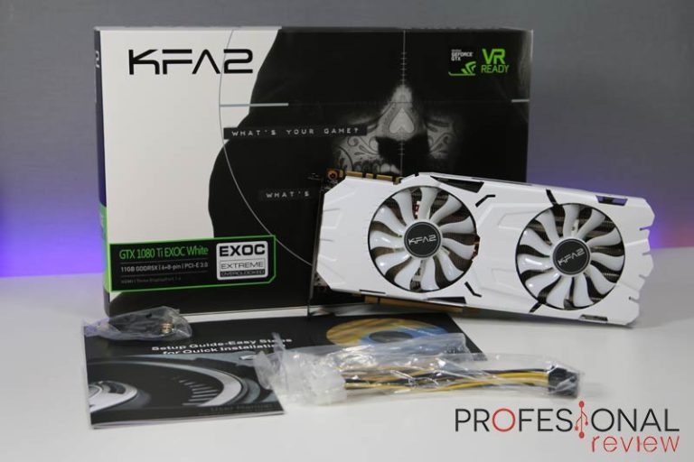 KFA2 GeForce GTX 1080 Ti EXOC White Review en Español (Análisis completo)