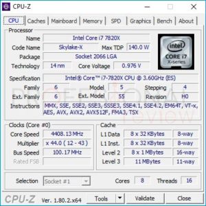 Intel Core i7-7820X Review en Español (Análisis completo)