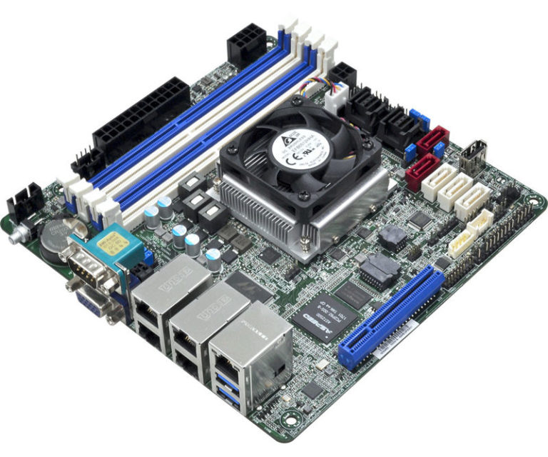 Nueva placa base Mini-ITX ASRock C3758D4I-4L con un SoC Atom de 4 núcleos