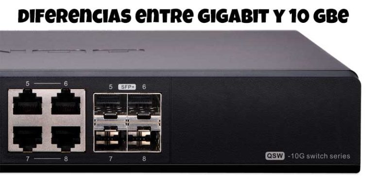 Diferencias entre una red Gigabit y 10 Gigabit