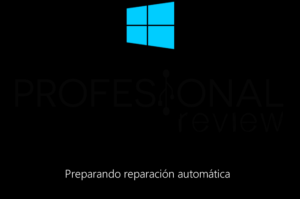 Como reparar inicio en Windows 10