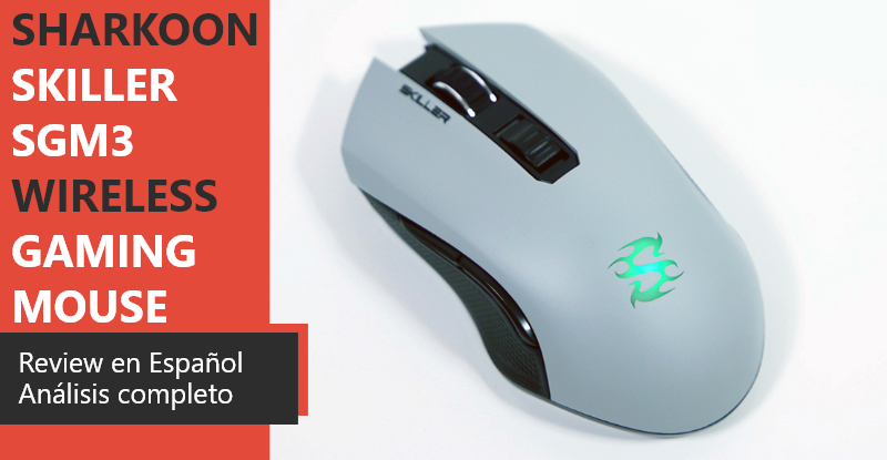 Sharkoon Skiller SGM3 Review en Español (Análisis completo)