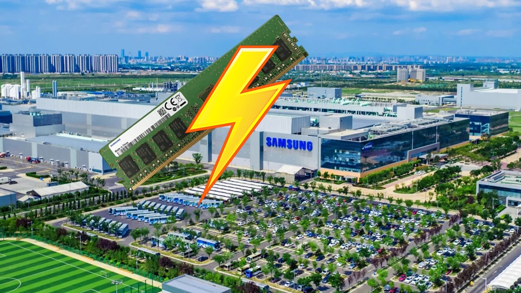 Samsung daña millones de dólares en memoria por un corte de energía