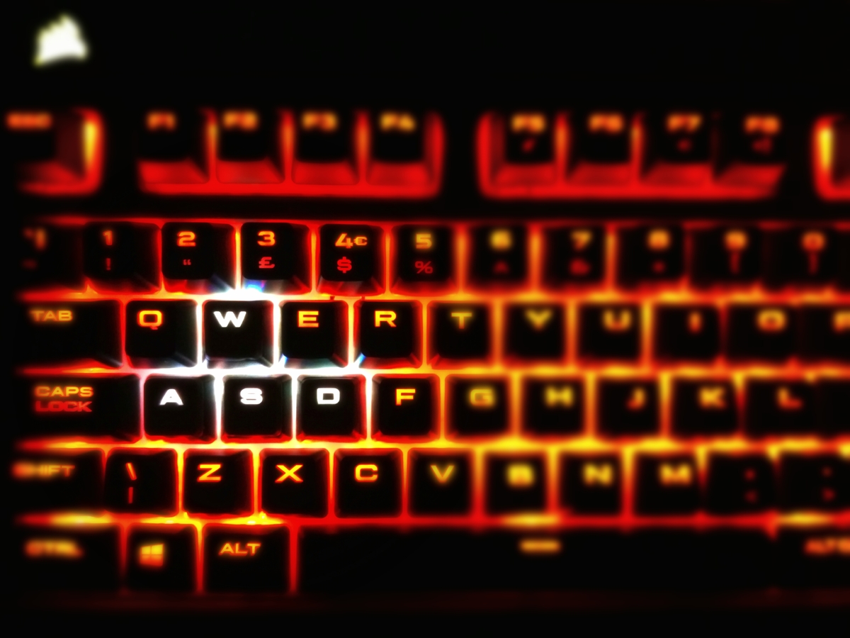 WASD ¿Por qué se usan estas teclas para jugar?