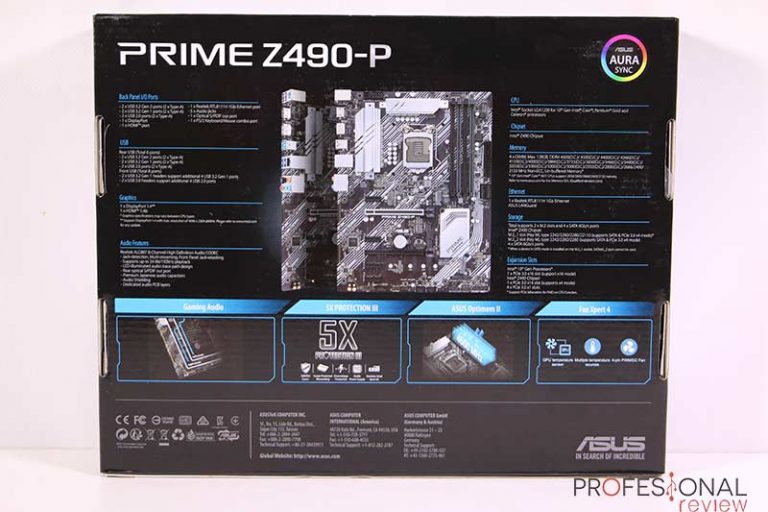 Asus Prime Z490-P Review en español (Análisis completo)