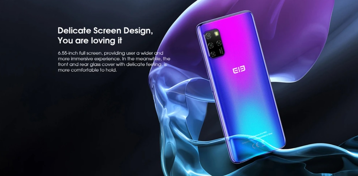 El Elephone E10 Pro: 6,55", cuatro cámaras, 48 Mpx, 4GB + 128GB, NFC ...
