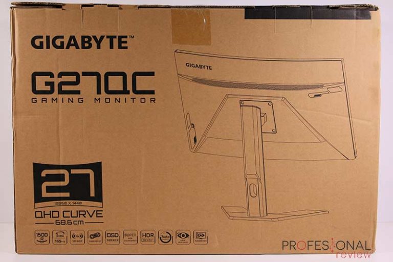 Gigabyte G27QC Review en Español (Análisis completo)