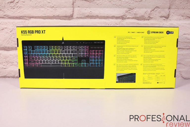 Corsair K55 RGB PRO XT Review en Español (Análisis completo)