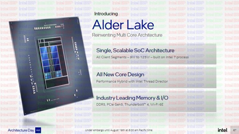 Intel Alder Lake-S: la nueva arquitectura de CPU híbrida, al detalle
