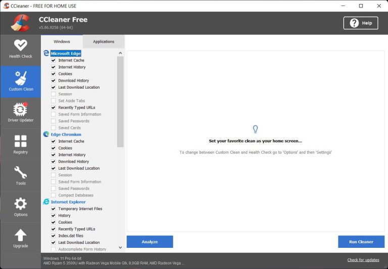 CCleaner en Windows 11: ¿Merece la pena? ¿Irá peor mi PC?