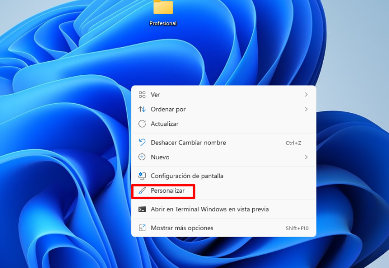 Como cambiar los iconos Windows 11