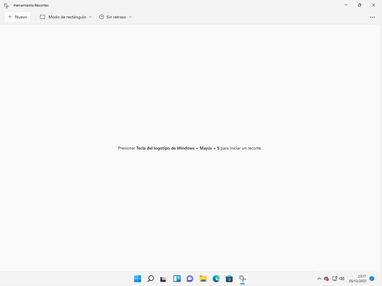 Cómo usar la herramienta recortes Windows 11