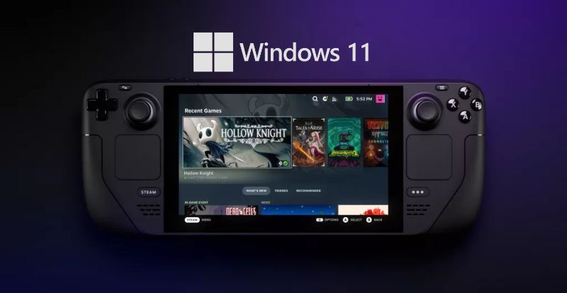 Steam Deck ya tiene acceso a Windows 11