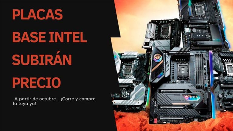Placas base Intel Z790 llegarán con un sobreprecio de un 20%