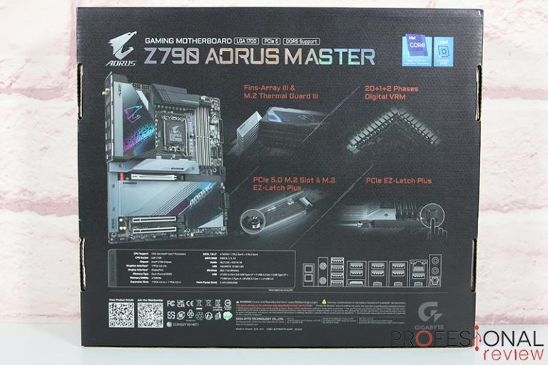 Z790 AORUS MASTER Review en Español (Análisis completo)