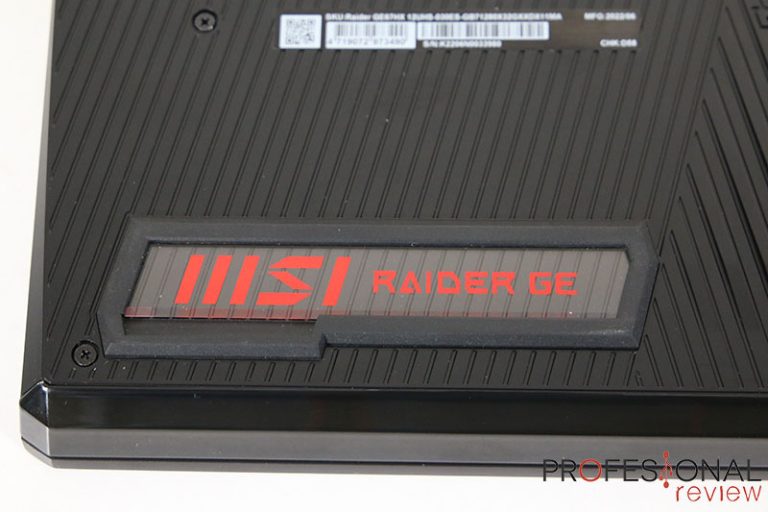 MSI Raider GE67 HX Review en Español (Análisis completo)