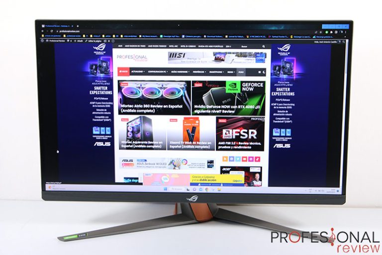 Asus ROG Swift PG27AQN Review en Español (Análisis completo)