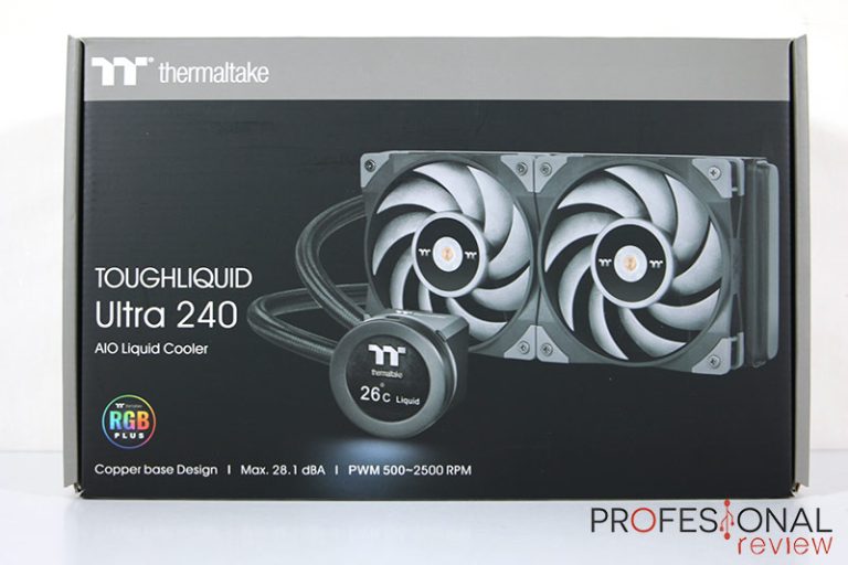 Thermaltake TOUGHLIQUID Ultra 240 Review en Español (Análisis completo)