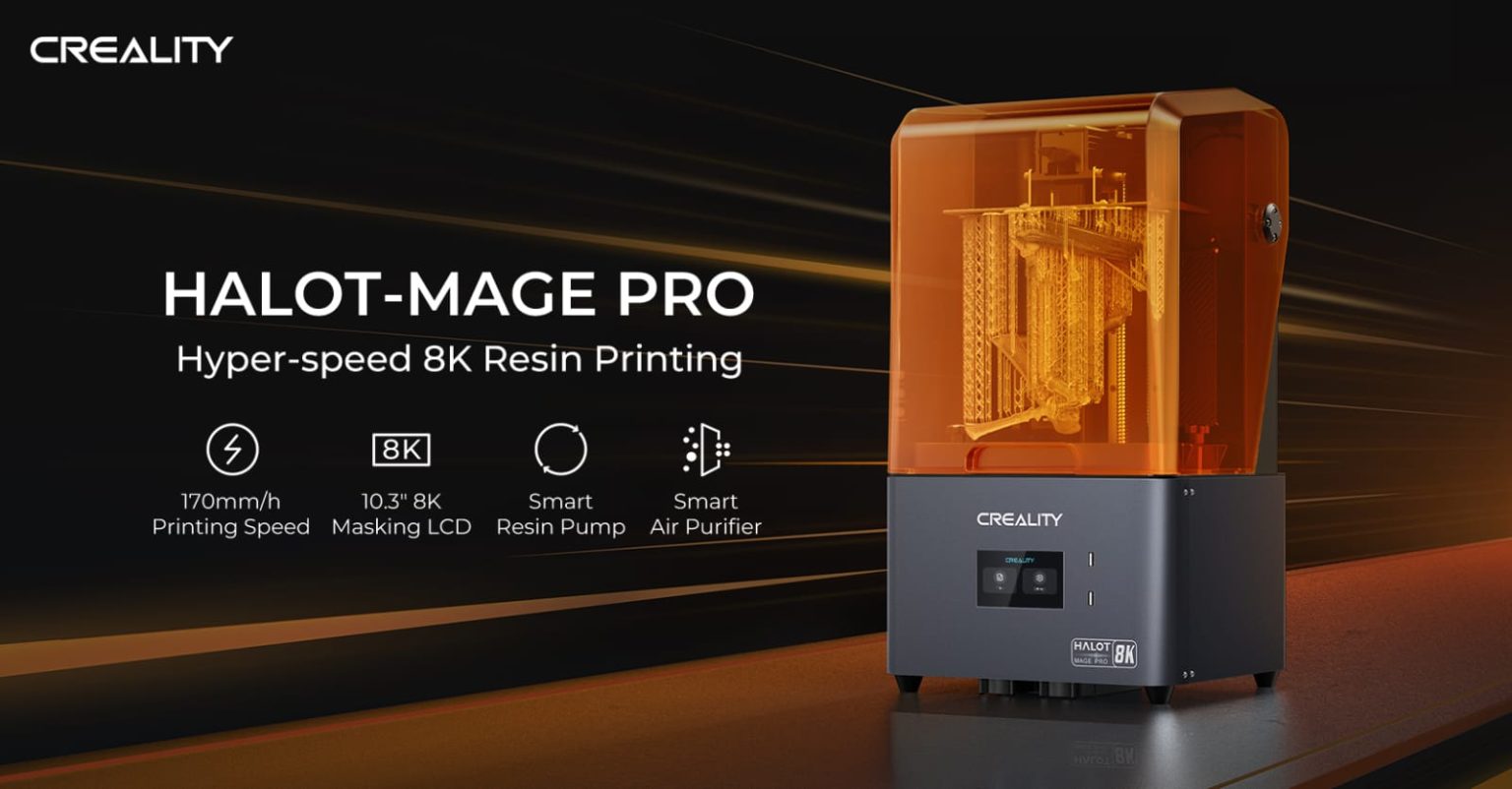 Creality 3D HALOT-MAGE: impresoras 3D fotopolimerizables de 8K