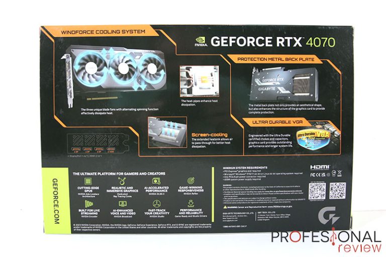 Gigabyte RTX 4070 Windforce OC Review en español (Análisis completo)