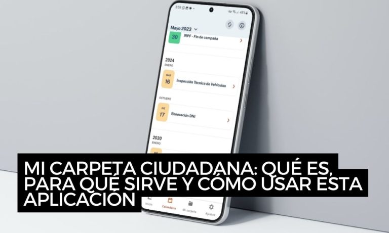 Mi Carpeta Ciudadana: qué es, para qué sirve y cómo usar esta aplicación