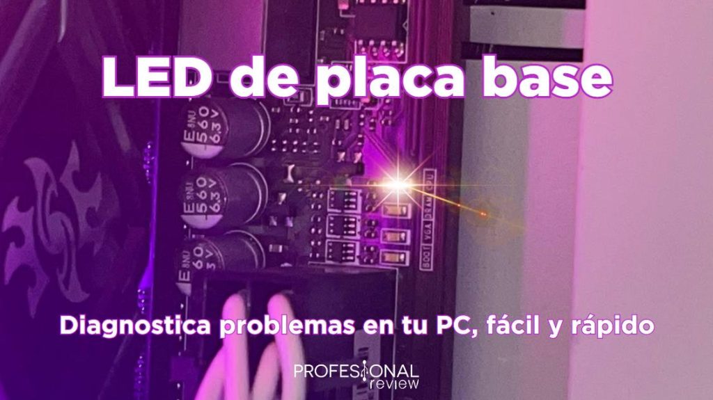 LED placa base: color blanco, rojo? ¿Qué significa? 2026