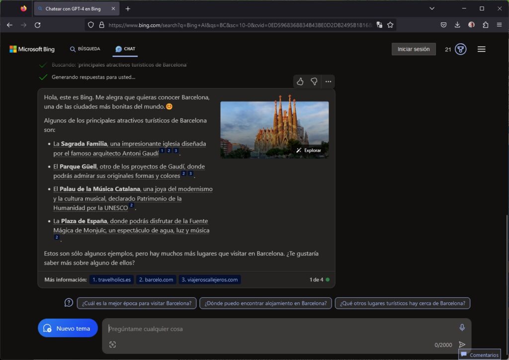 Bing Chat: guía rápida para comenzar a usar esta IA