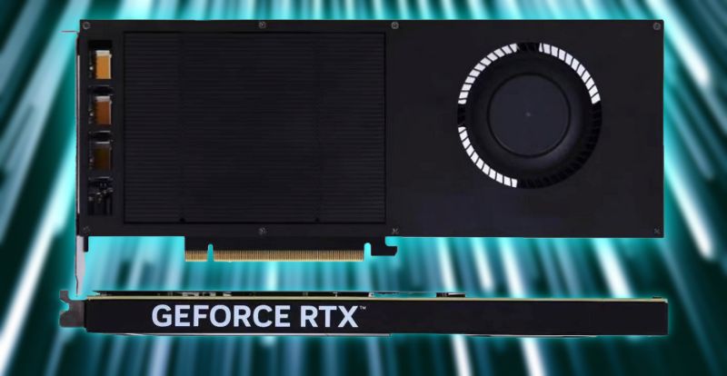 RTX 4060 Ti: Descubren modelo de una ranura y ventilador blower