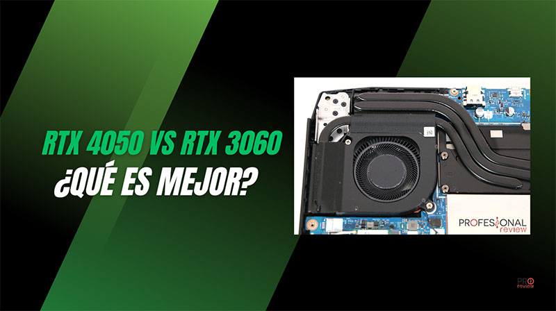 RTX 4050 vs RTX 3060, comparativa para jugar en portátiles