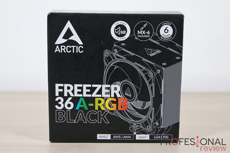 Arctic Freezer 36 A-RGB Review en Español (Análisis completo)