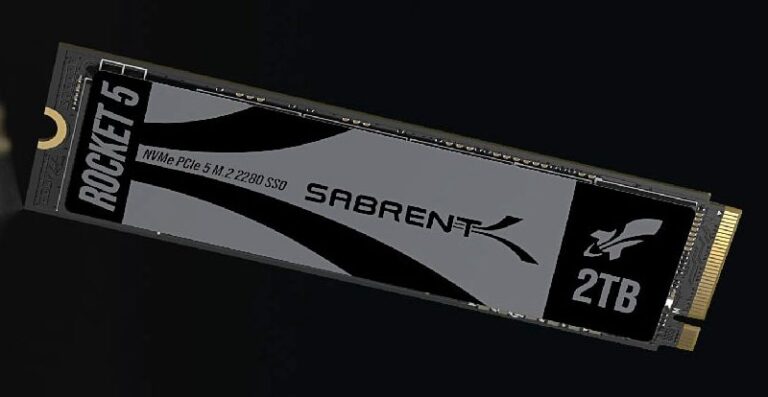 Sabrent Rocket 5: SSD PCIe 5.0 con velocidades de hasta 14 GB/s