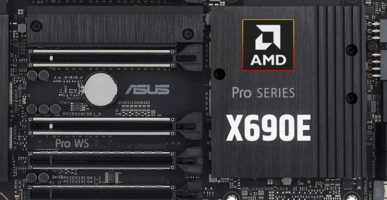 X690E PRO WS: ASUS lista dos modelos para la plataforma AM5