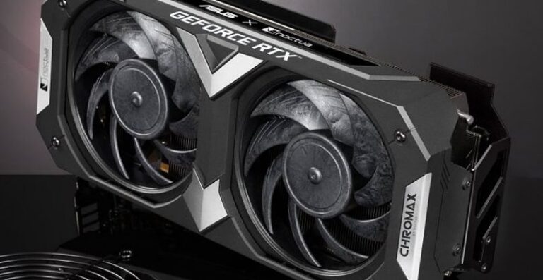 ASUS RTX 40 Noctua: Diseñan un modelo en color negro