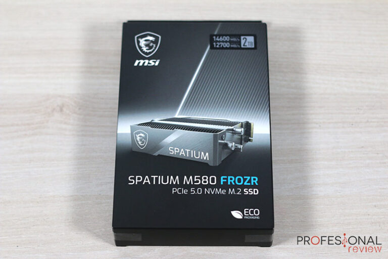MSI Spatium M580 Frozr Review en Español (Análisis completo)