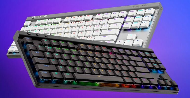 Logitech G515 Lightspeed TKL: teclado de bajo perfil inalámbrico