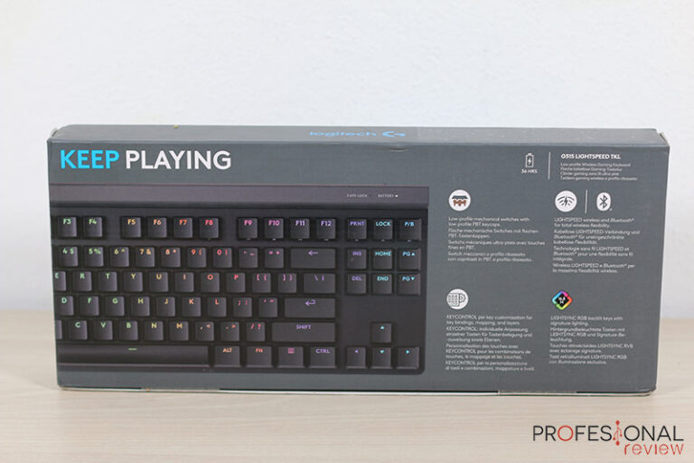 Logitech G515 LIGHTSPEED TKL Review en Español (Análisis completo)