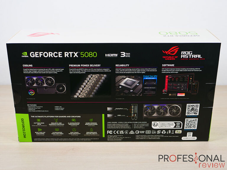 Asus ROG Astral RTX 5080 OC Edition Review en Español