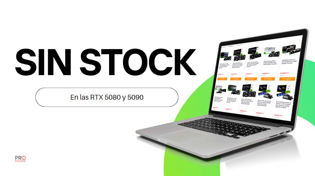 Sin stock de RTX 5090 y 5080: se confirma el paper launch