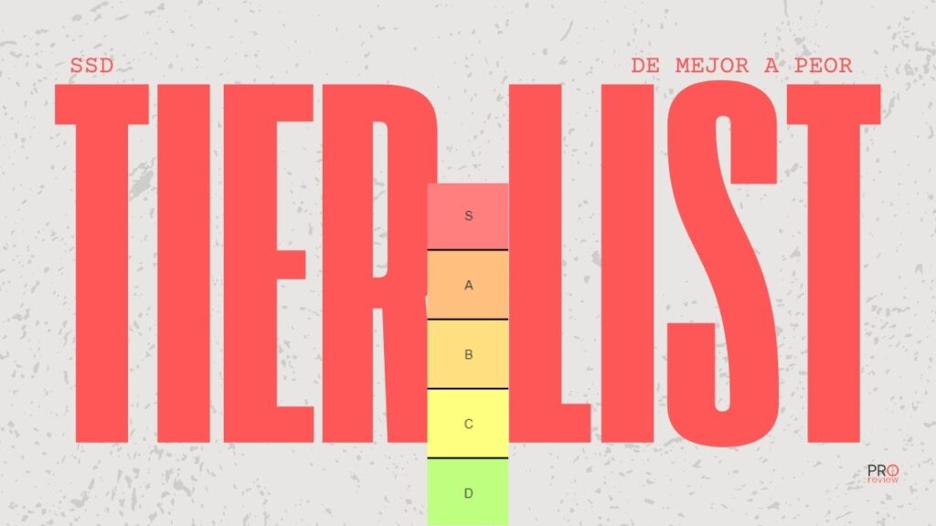 SSD Tier List: clasificamos los modelos según nuestra experiencia