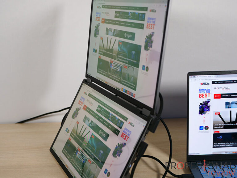 Asus ZenScreen Duo OLED MQ149CD Review en Español (Análisis completo)