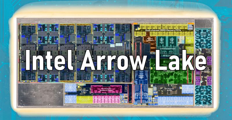 Intel Arrow Lake: Revelan imágenes de su diseño de chiplets