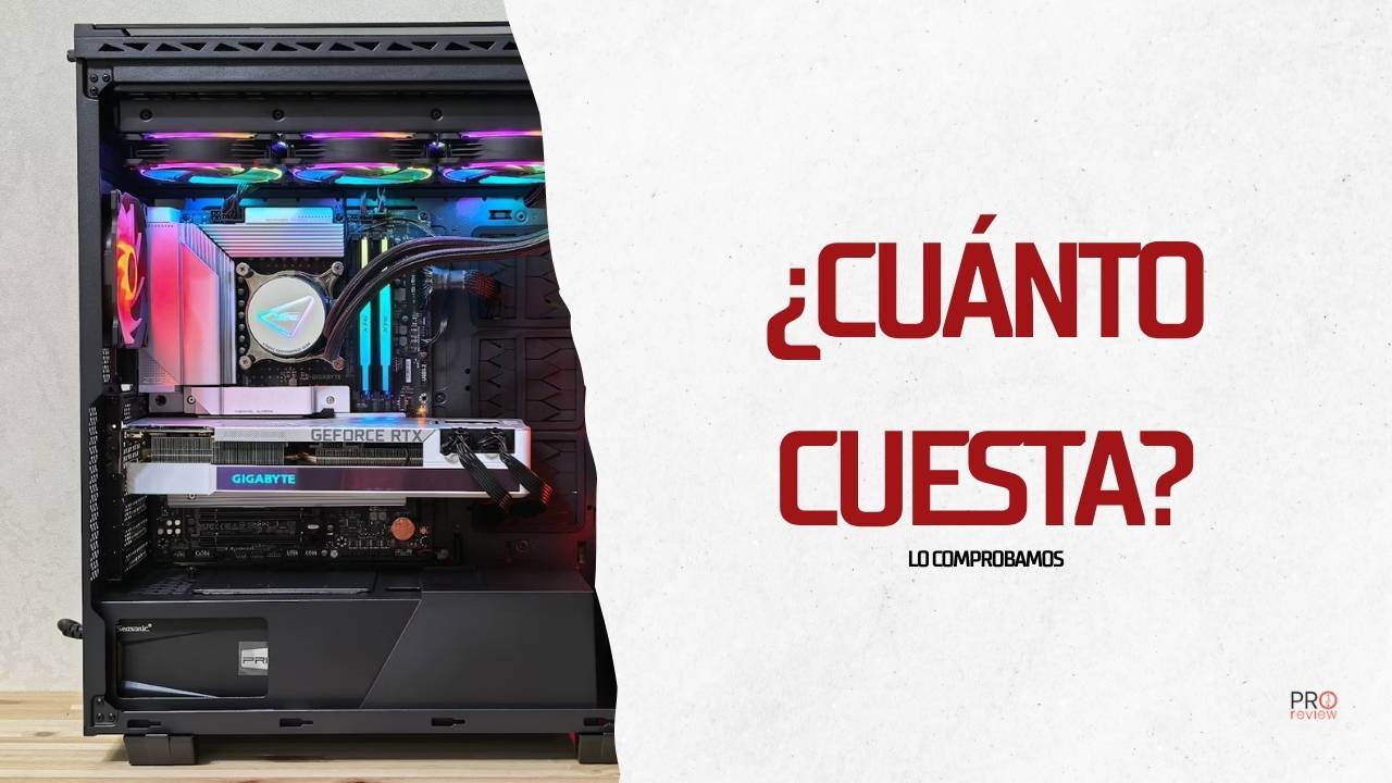 ¿Cuánto cuesta montar un PC de gama alta en?