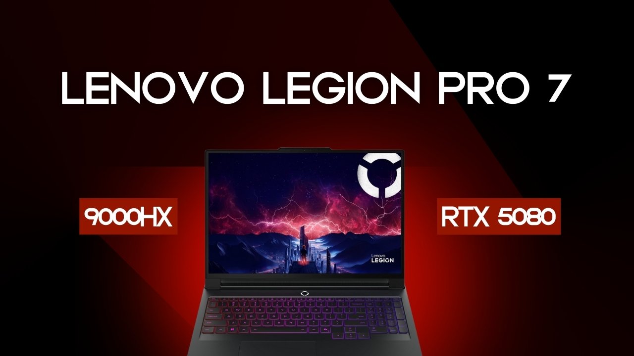 Lenovo Legion Pro 7 debutan con AMD Ryzen 8000HX y 9000HX