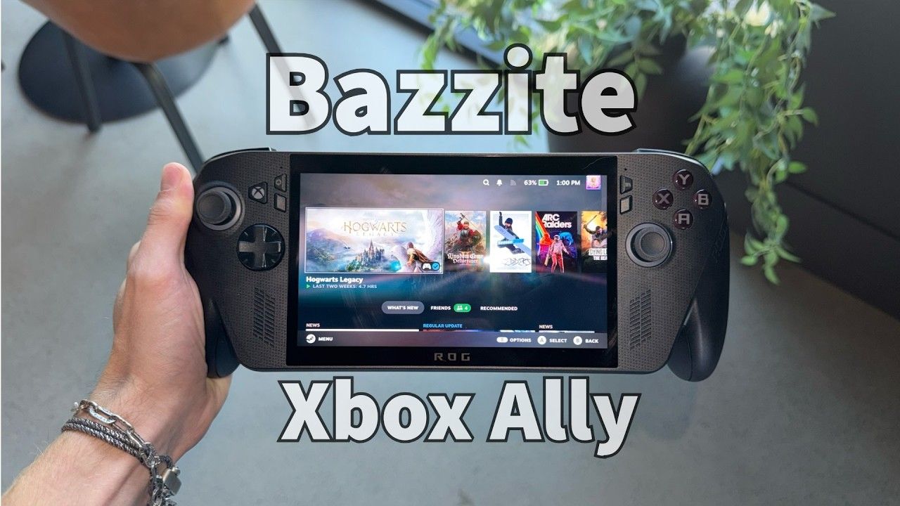 Asus ROG Ally X rinde mejor sin Windows gracias a Bazzite