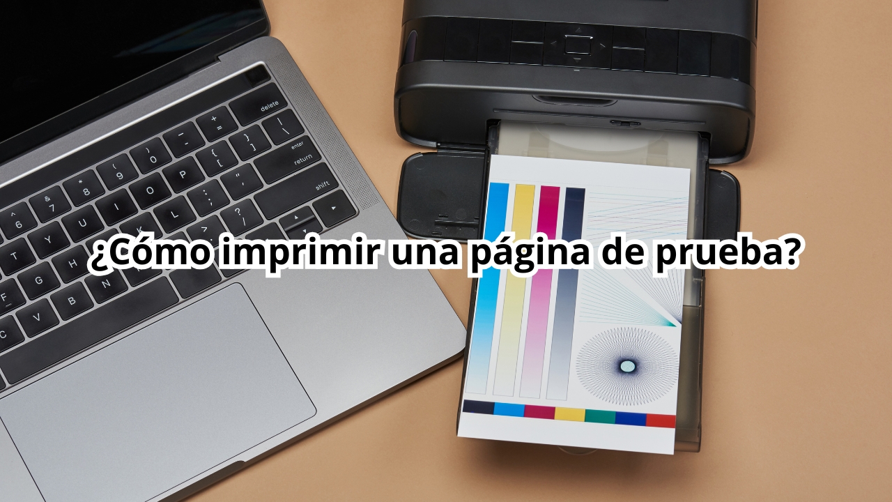 Cómo imprimir una página de prueba en una impresora