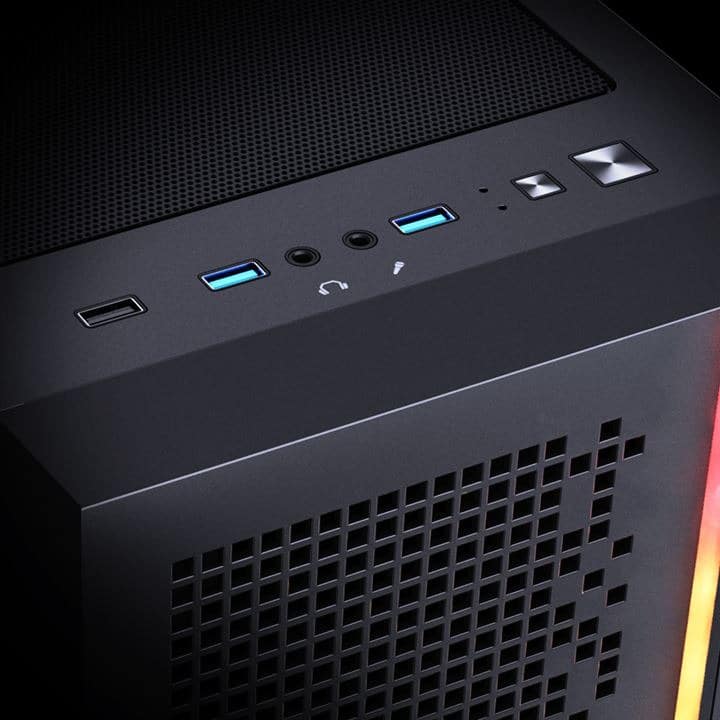 La Sharkoon J1000 ARGB es una nueva caja Micro-ATX que busca el ...