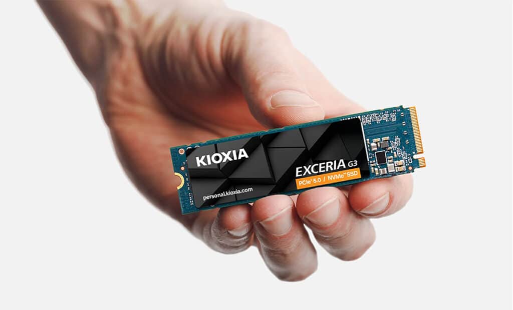 KIOXIA amplía la gama SSD Exceria G3 con un nuevo modelo de gran capacidad