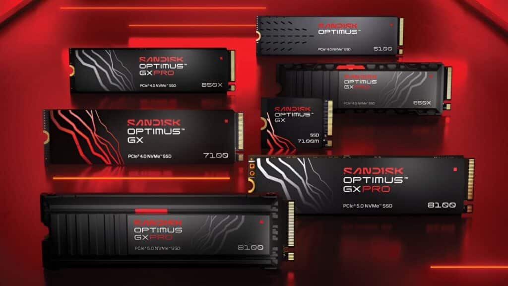 SanDisk Optimus: Nueva marca que jubila los SSD WD Black/Blue